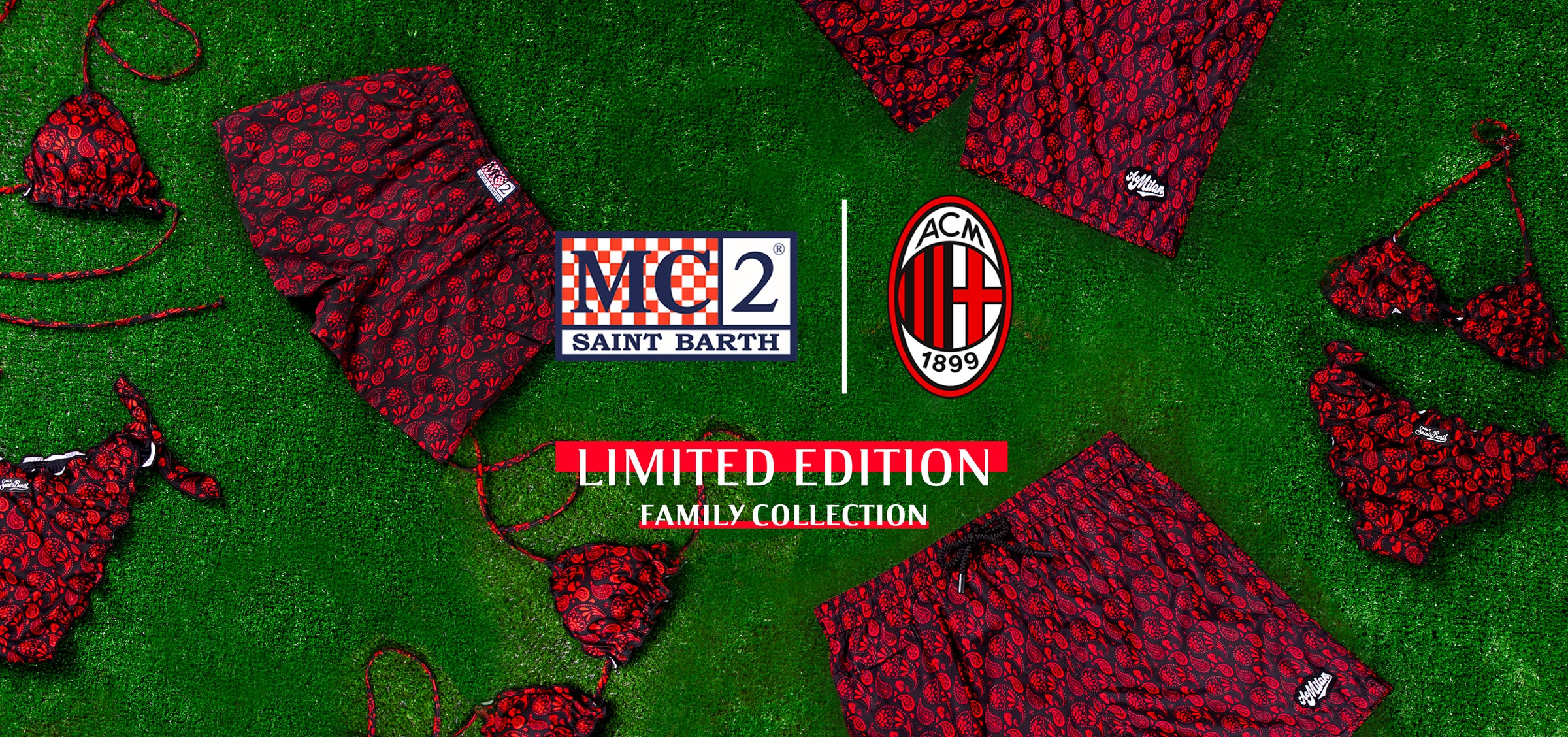MC2 Saint Barth x AC Milan